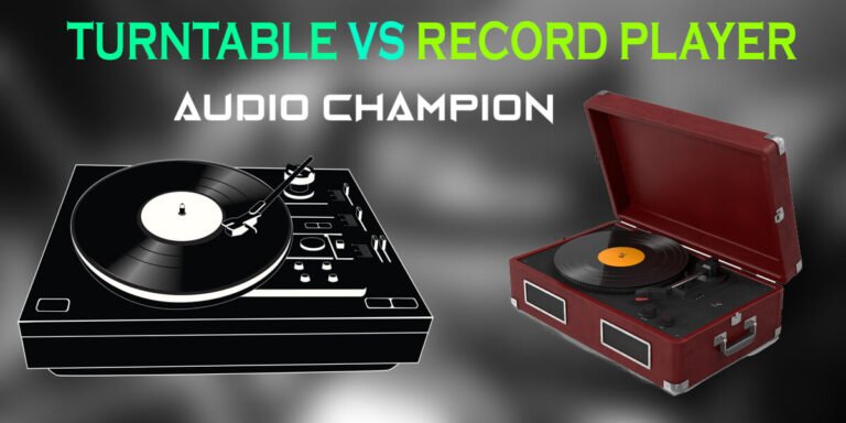 Turntable vs Record Player in 2022: Understanding the Difference